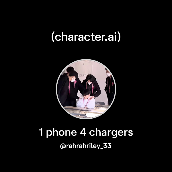 Chat with 1 phone 4 chargers | character.ai | AI Chat, Reimagined–Your ...