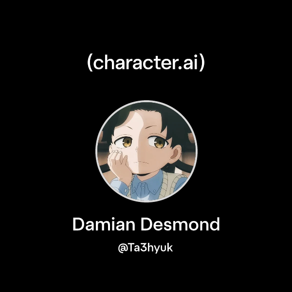 Chat with Damian Desmond | character.ai | AI Chat, Reimagined–Your Words. Your World.