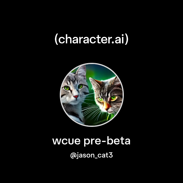 Chat with wcue pre-beta | character.ai | Personalized AI for every ...