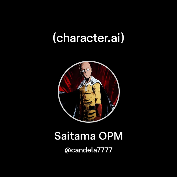 Chat with Saitama OPM | character.ai | Personalized AI for every moment ...