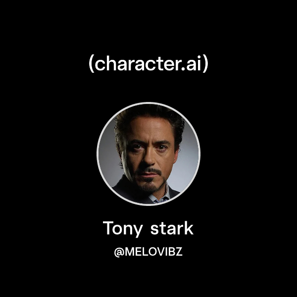 Chat with Tony stark | character.ai | AI Chat, Reimagined–Your Words ...