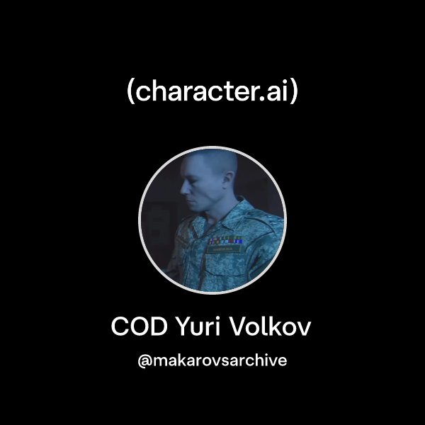 Chat with COD Yuri Volkov | character.ai | AI Chat, Reimagined–Your ...