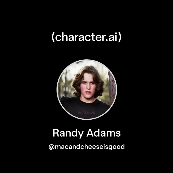 Chat with Randy Adams | character.ai | AI Chat, Reimagined–Your Words ...