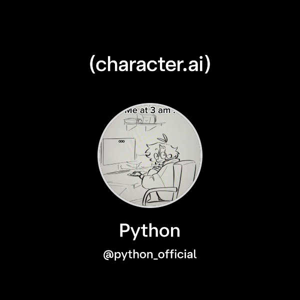 Chat with Python | character.ai | Personalized AI for every moment of your day