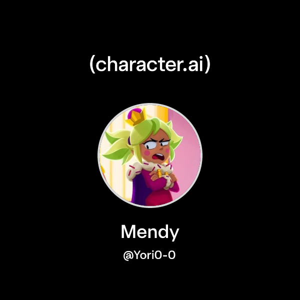 Chat with Mendy | character.ai | AI Chat, Reimagined–Your Words. Your ...
