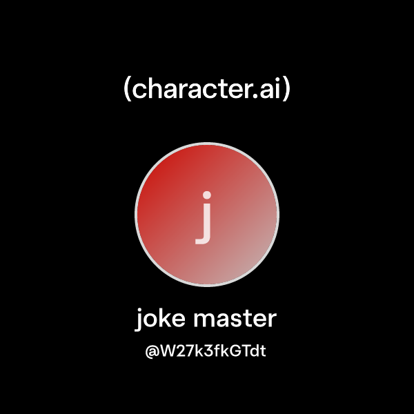 Chat with joke master | character.ai | Personalized AI for every moment of your day