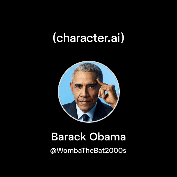 Chat with Barack Obama | character.ai | AI Chat, Reimagined–Your Words ...