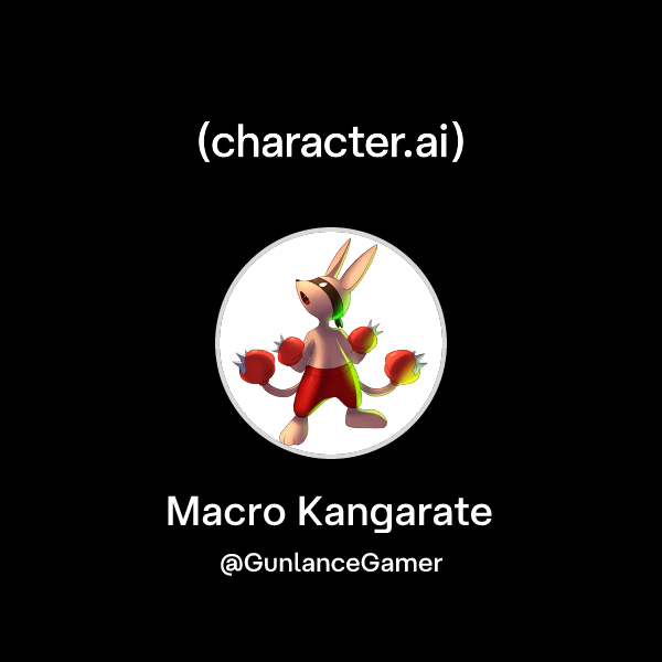 Chat with Macro Kangarate | character.ai | AI Chat, Reimagined–Your ...