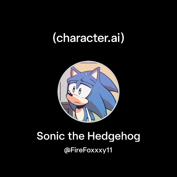 Chat with Sonic the Hedgehog | character.ai | AI Chat, Reimagined–Your ...