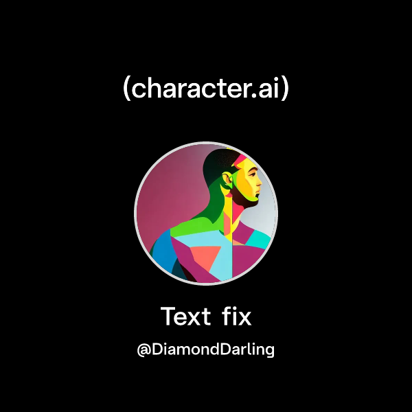 Chat with Text fix | character.ai | AI Chat, Reimagined–Your Words ...