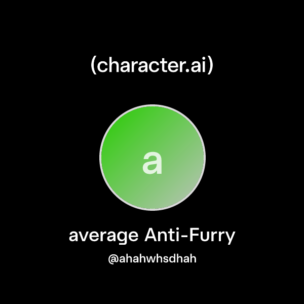 Chat with average Anti-Furry | character.ai | AI Chat, Reimagined–Your Words. Your World.