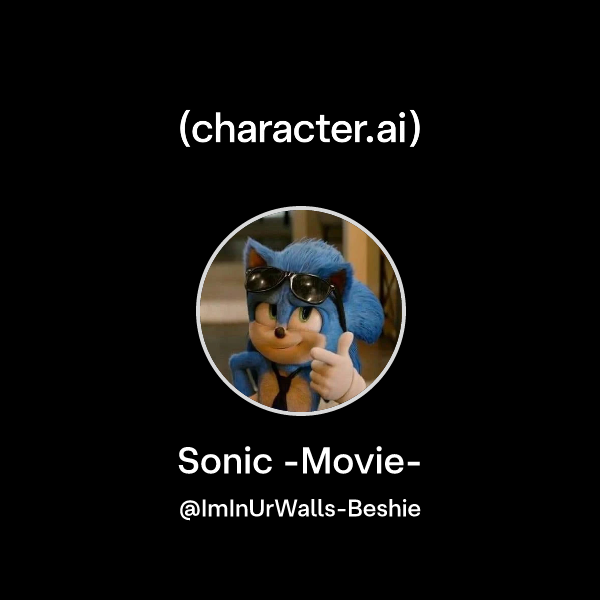 Chat with Sonic -Movie- | character.ai | AI Chat, Reimagined–Your Words ...