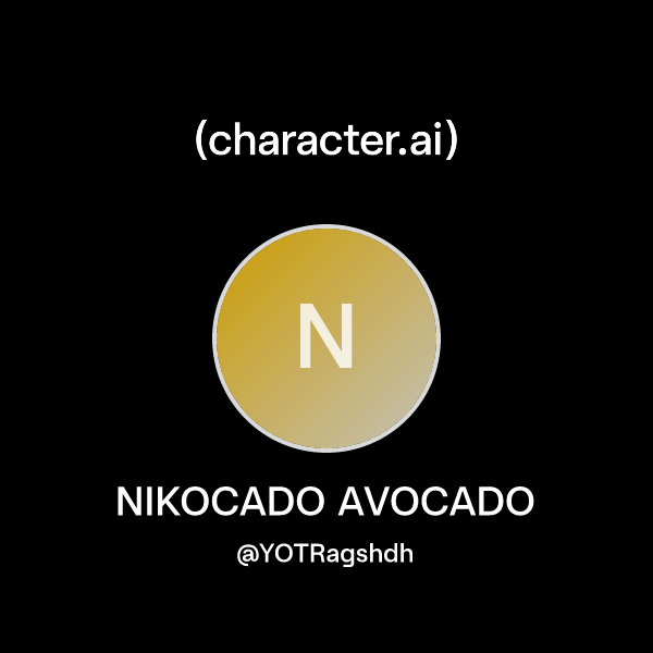 Chat with NIKOCADO AVOCADO | character.ai | AI Chat, Reimagined–Your ...