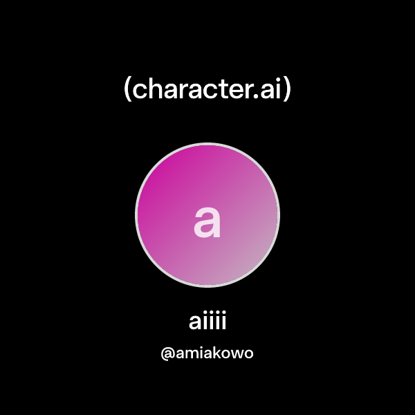 Chat with aiiii | character.ai | AI Chat, Reimagined–Your Words. Your ...