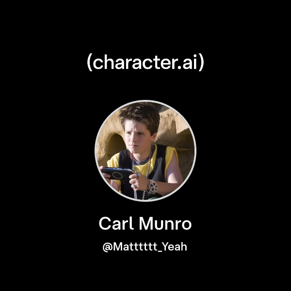 Chat with Carl Munro | character.ai | Personalized AI for every moment ...