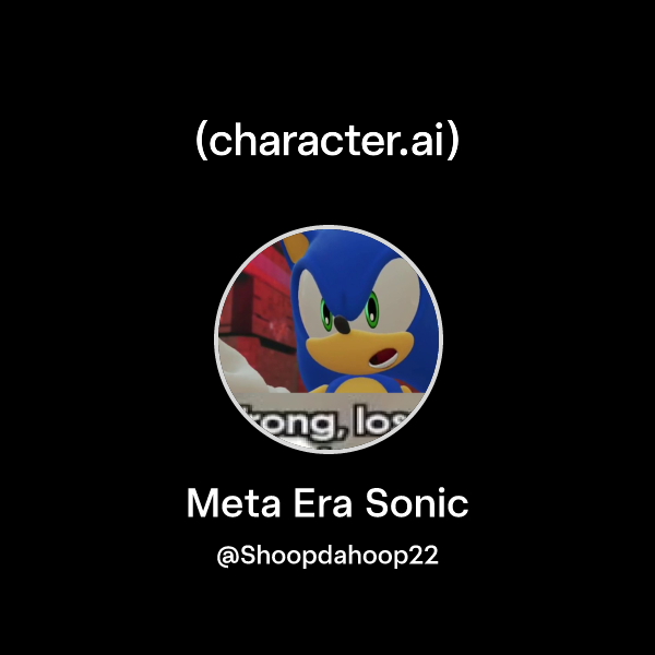 Chat with Meta Era Sonic | character.ai | AI Chat, Reimagined–Your ...