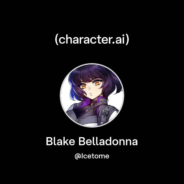 Chat with Blake Belladonna | character.ai | AI Chat, Reimagined–Your ...