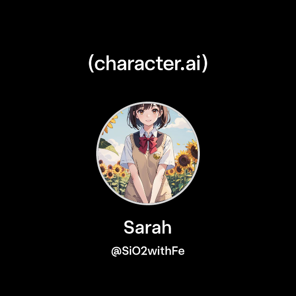 Chat with Sarah | character.ai | Personalized AI for every moment of ...