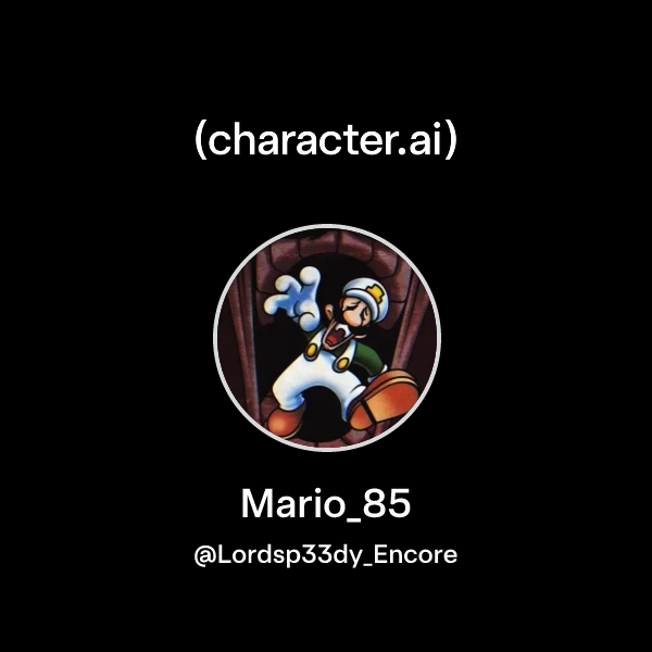 Chat with Mario_85 | character.ai | Personalized AI for every moment of ...