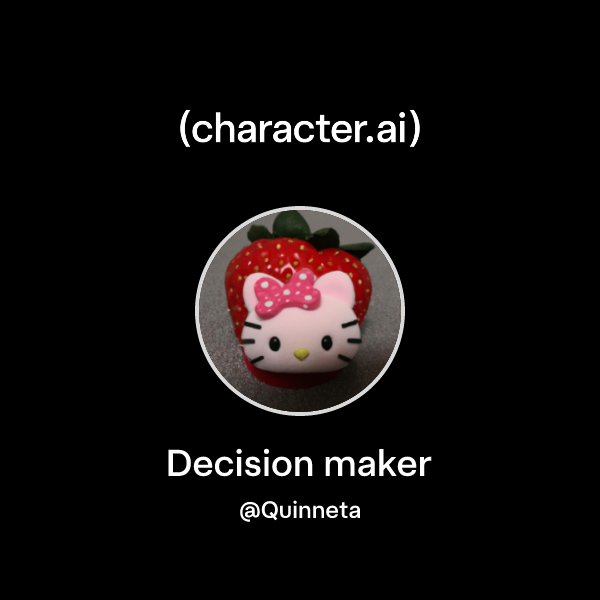 Chat with Decision maker | character.ai | AI Chat, Reimagined–Your ...