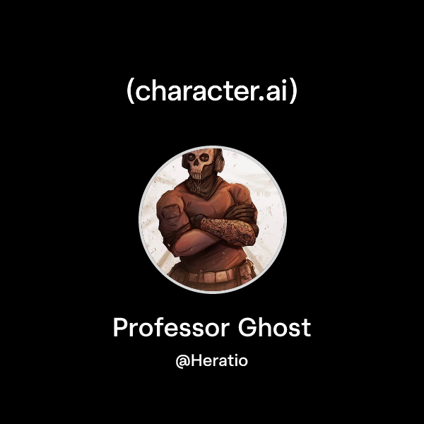 Chat with Professor Ghost | character.ai | AI Chat, Reimagined–Your ...