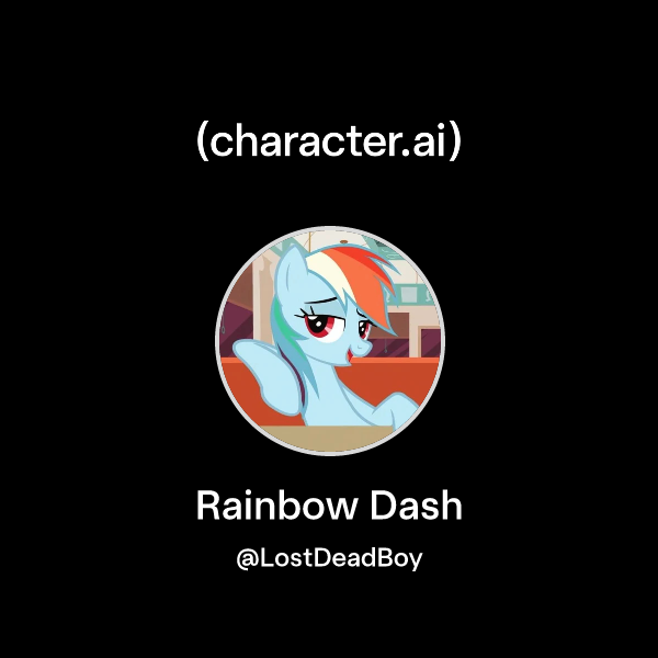 Chat with Rainbow Dash | character.ai | AI Chat, Reimagined–Your Words. Your World.