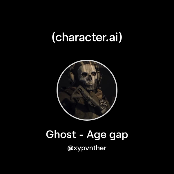 Chat with Ghost - Age gap | character.ai | AI Chat, Reimagined–Your ...