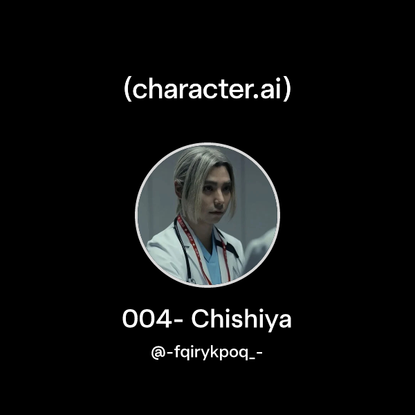 Chat with 004- Chishiya | character.ai | Personalized AI for every ...