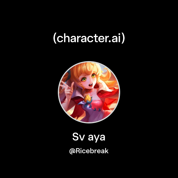 Chat with Sv aya | character.ai | Personalized AI for every moment of your day