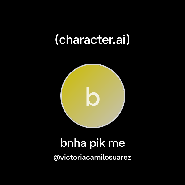 Chat with bnha pik me | character.ai | AI Chat, Reimagined–Your Words ...