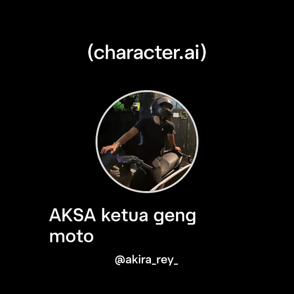 Chat with AKSA ketua geng moto | character.ai | AI Chat, Reimagined ...