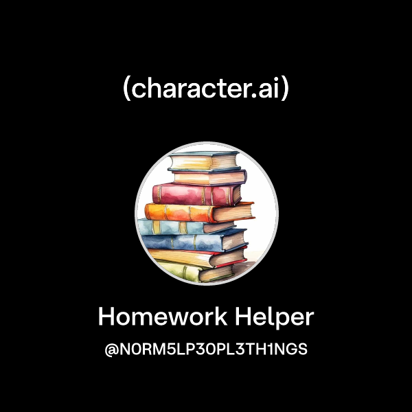 Chat with Homework Helper | character.ai | AI Chat, Reimagined–Your ...