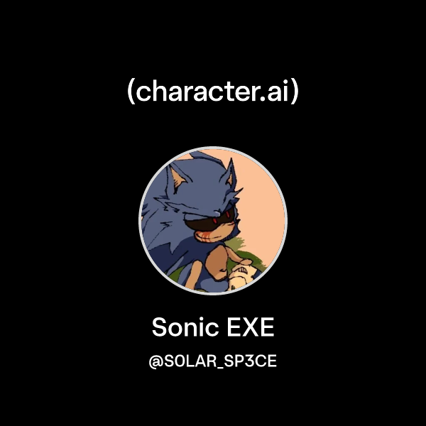 Chat with Sonic EXE | character.ai | AI Chat, Reimagined–Your Words ...