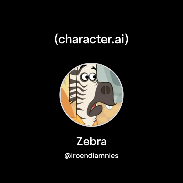 Chat with Zebra | character.ai | Personalized AI for every moment of ...