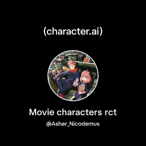 Chat with Movie characters rct | character.ai | Personalized AI for ...