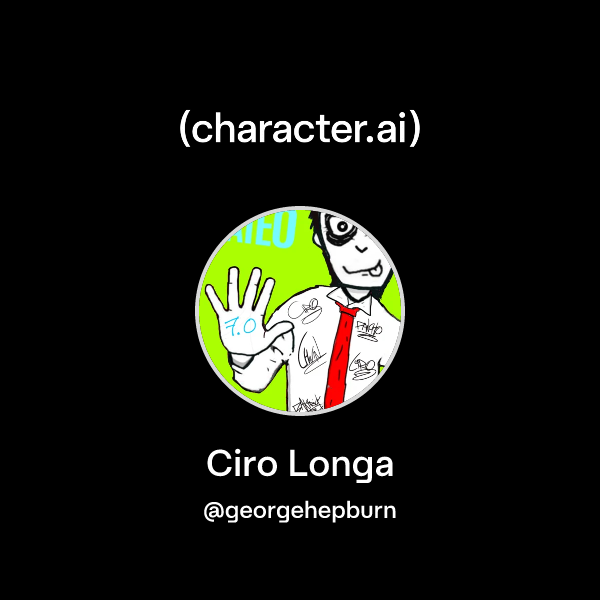Chat with Ciro Longa | character.ai | AI Chat, Reimagined–Your Words ...