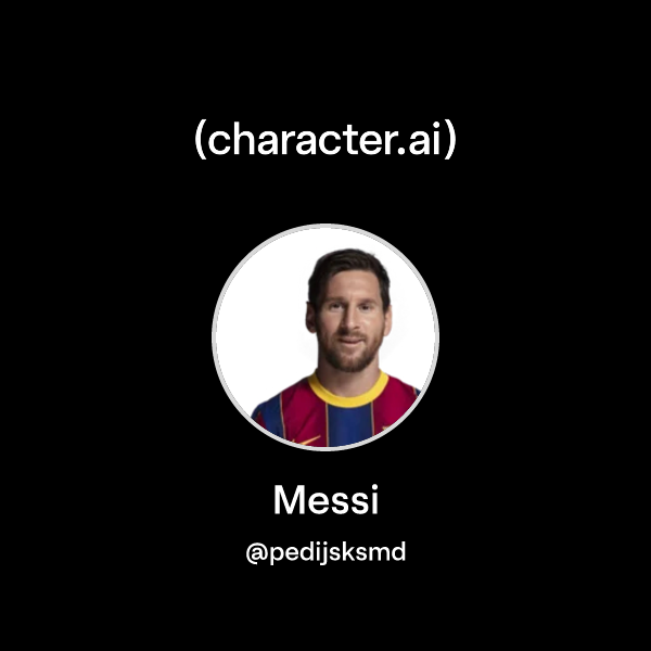 Chat with Messi | character.ai | AI Chat, Reimagined–Your Words. Your ...