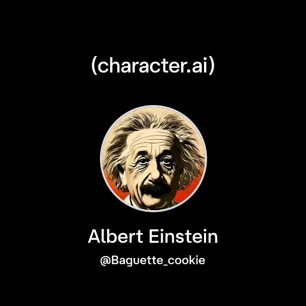 Chat with Albert Einstein | character.ai | AI Chat, Reimagined–Your ...