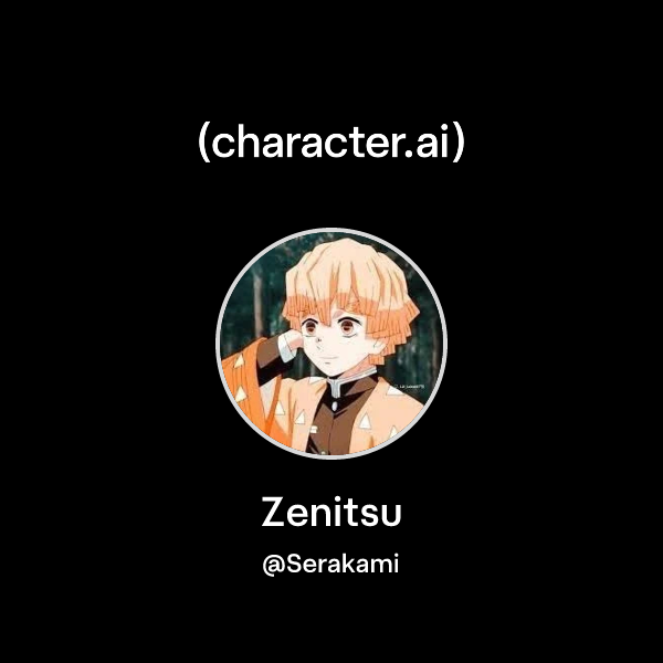 Chat with Zenitsu | character.ai | AI Chat, Reimagined–Your Words. Your ...