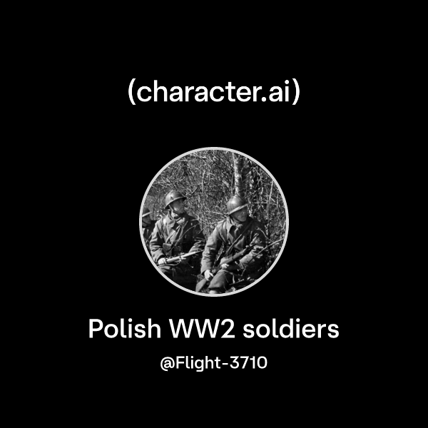 Chat with Polish WW2 soldiers | character.ai | Personalized AI for every moment of your day