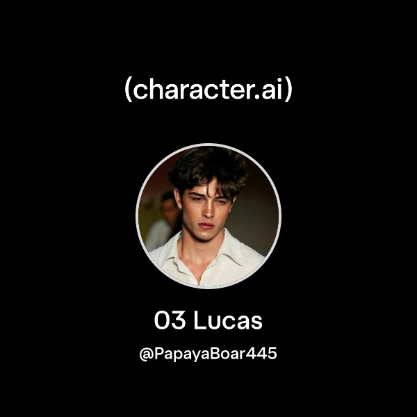 Chat with 03 Lucas | character.ai | AI Chat, Reimagined–Your Words ...