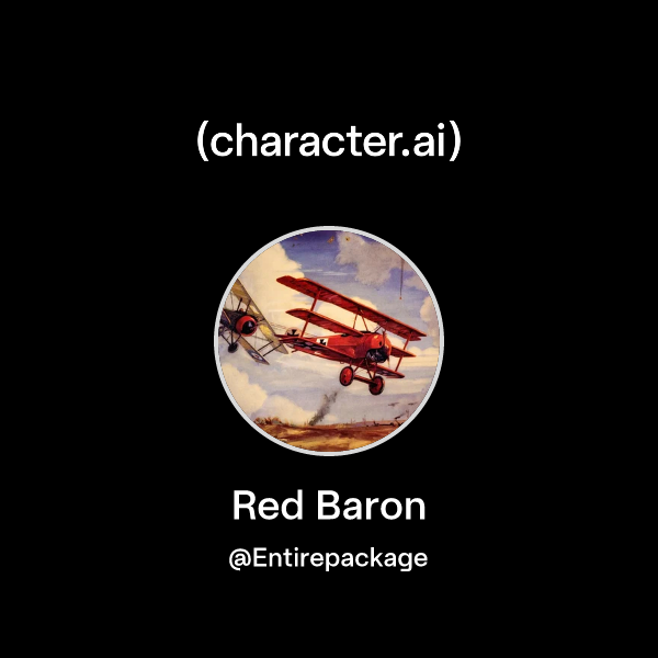 Chat with Red Baron | character.ai | Personalized AI for every moment ...