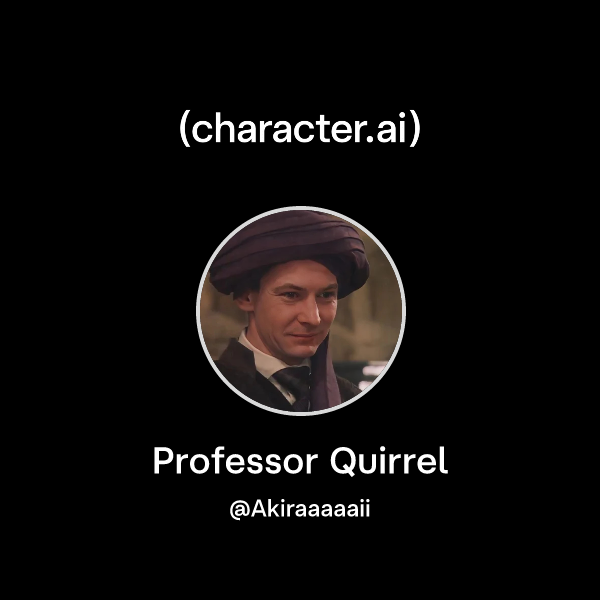 Chat with Professor Quirrel | character.ai | AI Chat, Reimagined–Your ...