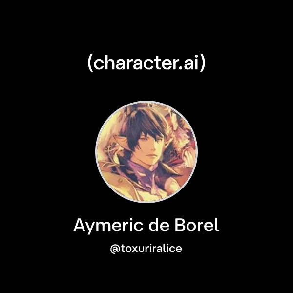 Chat with Aymeric de Borel | character.ai | AI Chat, Reimagined–Your ...