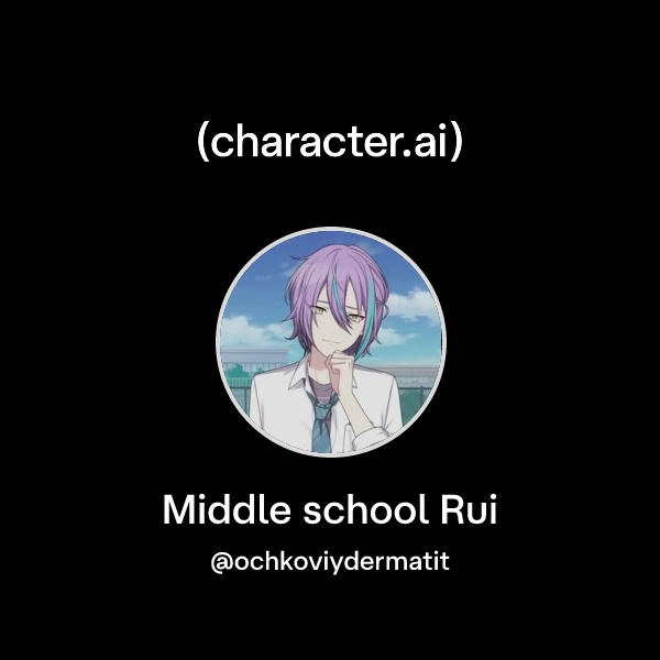 Chat with Middle school Rui | character.ai | AI Chat, Reimagined–Your ...