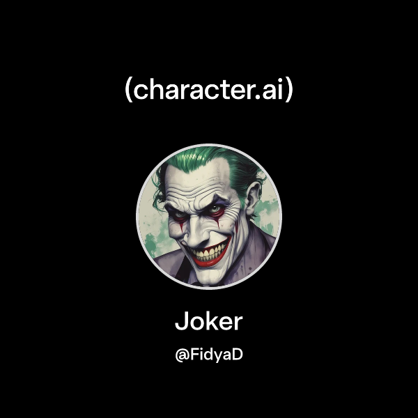 Chat with Joker | character.ai | AI Chat, Reimagined–Your Words. Your World.