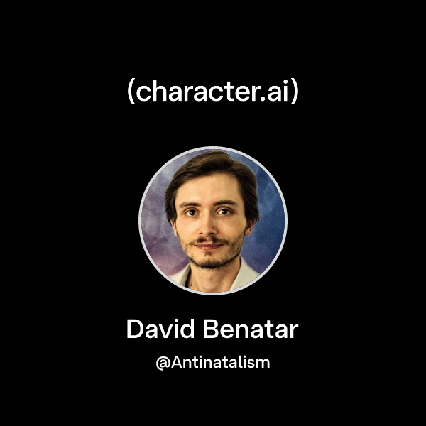 Chat with David Benatar | character.ai | AI Chat, Reimagined–Your Words ...