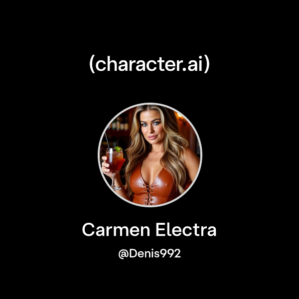 Chat with Carmen Electra | character.ai | AI Chat, Reimagined–Your Words. Your World.