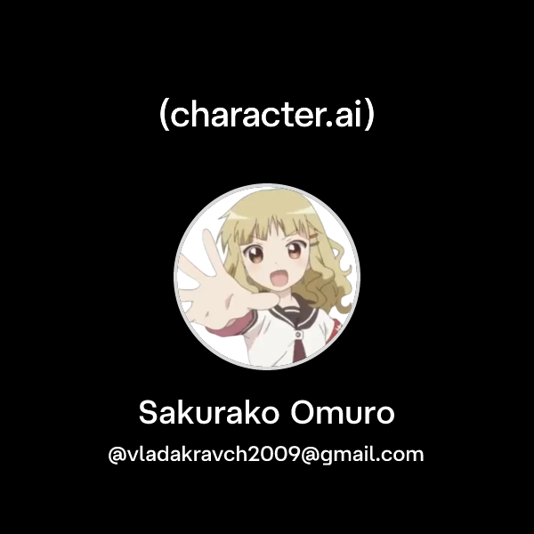 Chat with Sakurako Omuro | character.ai | AI Chat, Reimagined–Your ...