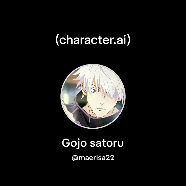 Chat with Gojo satoru | character.ai | AI Chat, Reimagined–Your Words ...